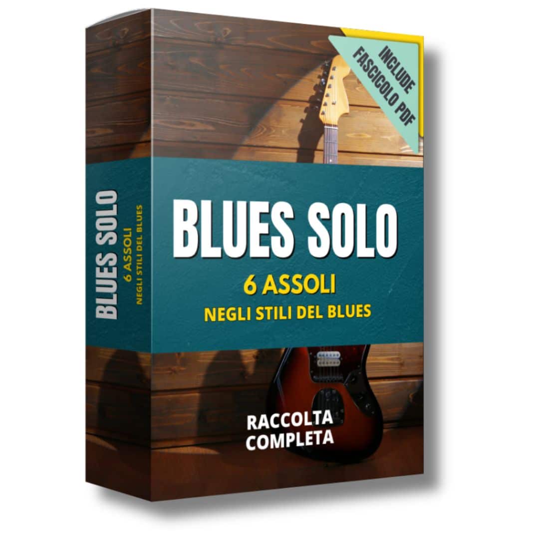 Blues Solo - 6 assoli negli stili del Blues | Vince Carpentieri