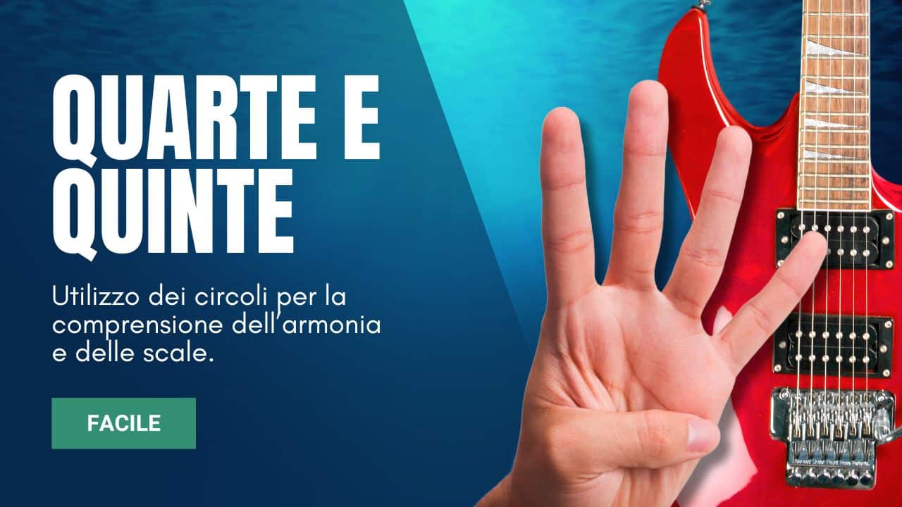 Circolo delle quarte e delle quinte, teoria e utilizzo.