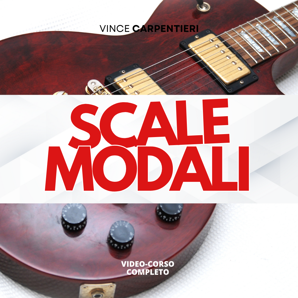 Scale Modali per Chitarra - Corso con pdf e video